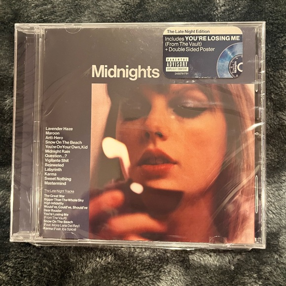 Taylor Swift | Media | Midnights The Late Night Edition Taylor Swift ...